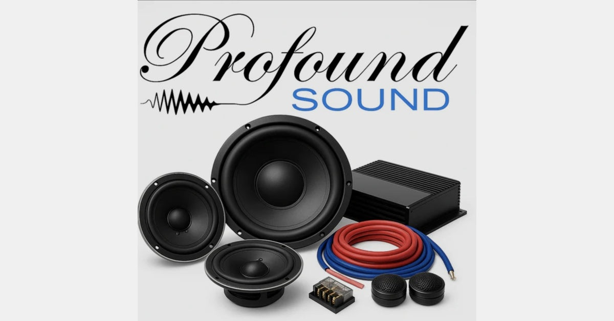 Profound Sound - Melbourne Car Audio - Speakers Subwoofers Amplifiers ...